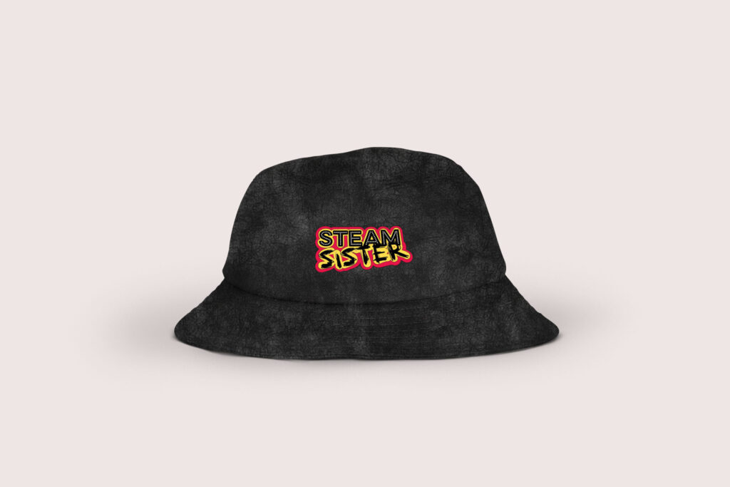 STEAM SISTER bucket hat - Helderop